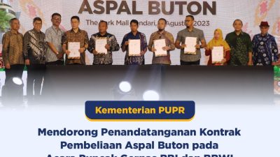 Kementerian PUPR Dorong Pemanfaatan Aspal Buton dalam Pembangunan ...